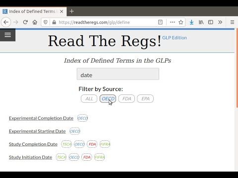 Easily Look Up GLP Definitions » The Good Practices Blog